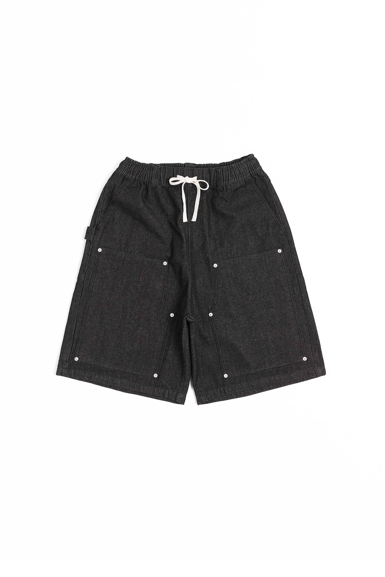 Life8 重工水洗 寬版牛仔短褲 | life8 | 米斯特國際