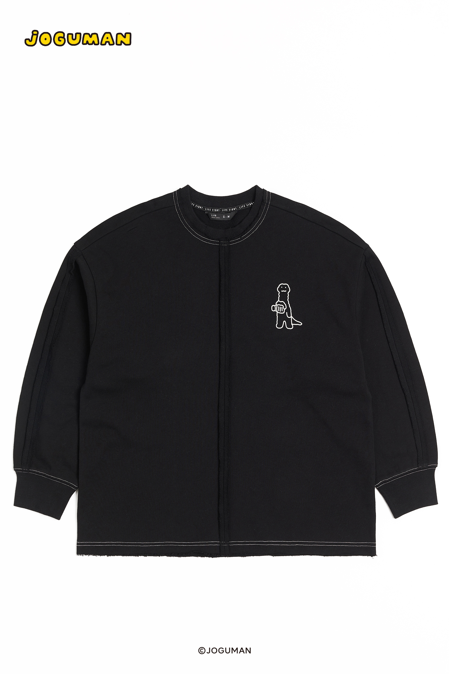 JOGUMAN 渺小的存在 印花長袖上衣 | life8 | 米斯特國際