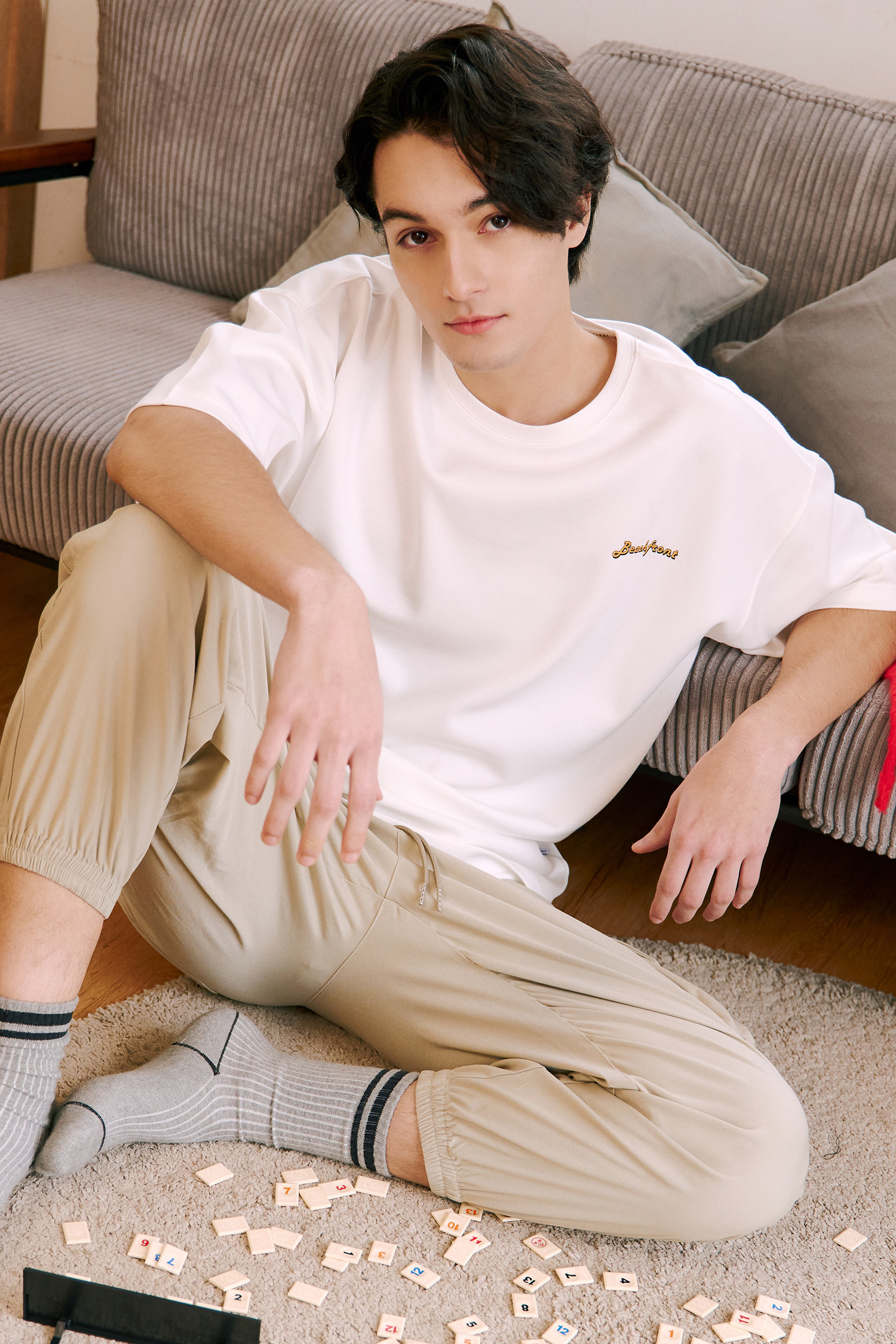 Life8 海風拂面 太空棉印花短袖上衣 | life8 | 米斯特國際